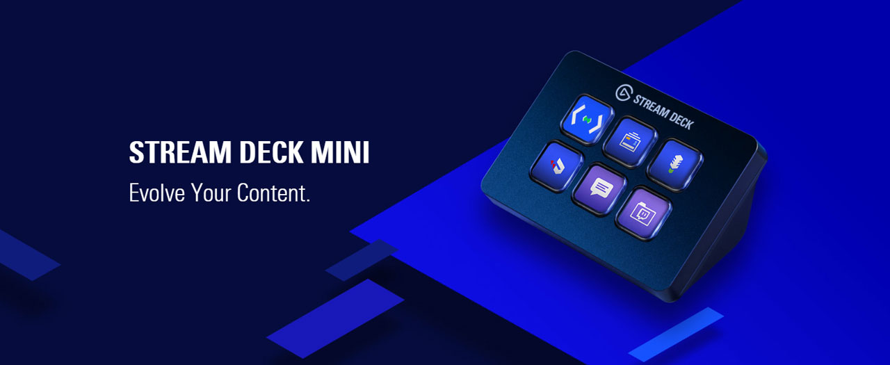 Elgato Stream Deck Mini 6-Key LCD Live Content Creation Controller ... Elgato Stream Deck Mini 6-Key LCD Live Content Creation Controller ...